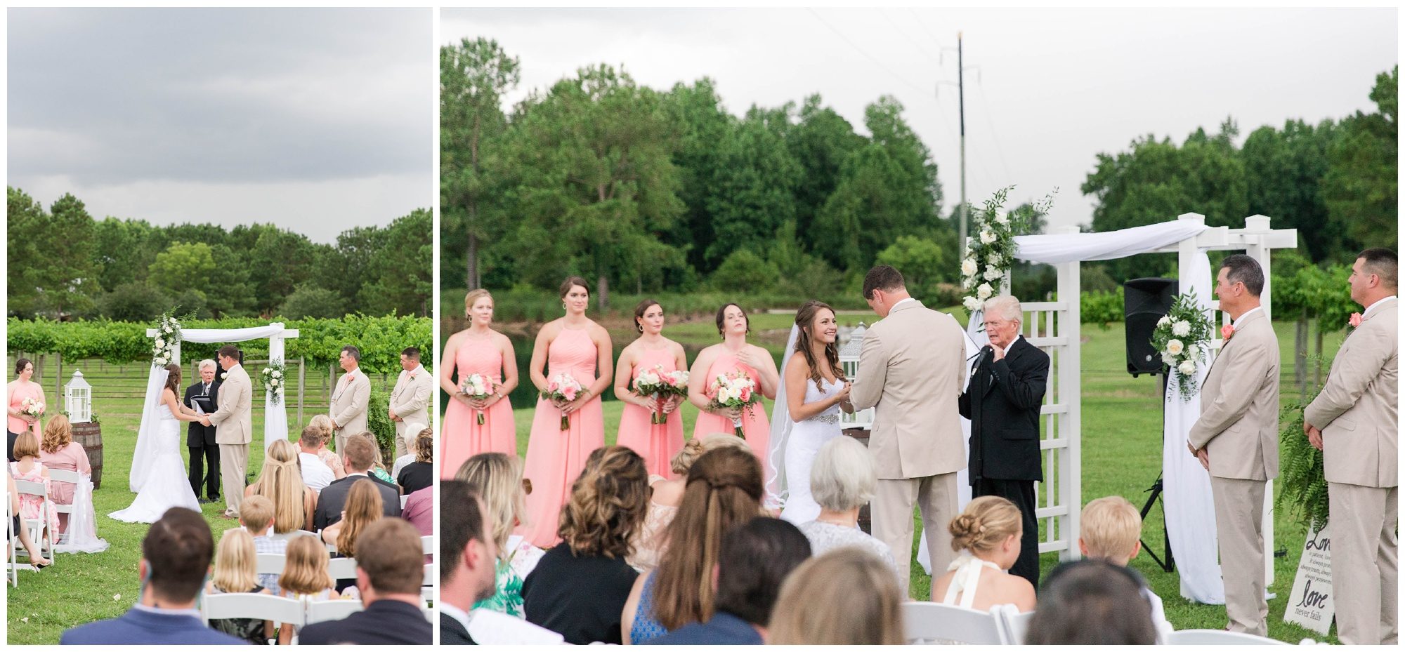 Duplin Winery Wedding in Rose Hill, NC | Ashley and Brad Millice ...