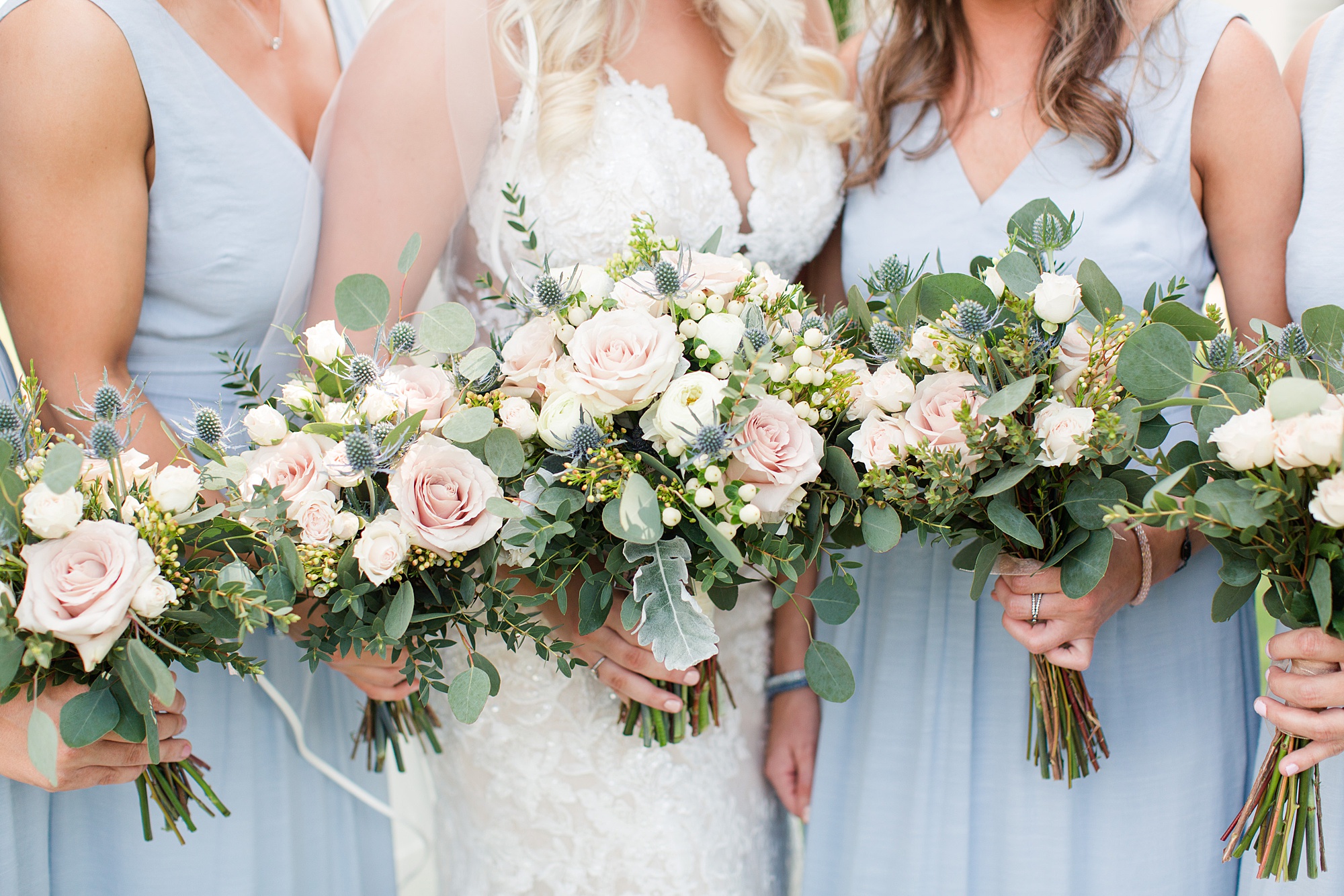 Light Blue Spring Wedding In Goldsboro, NC | Hannah And Ben | Dakota ...