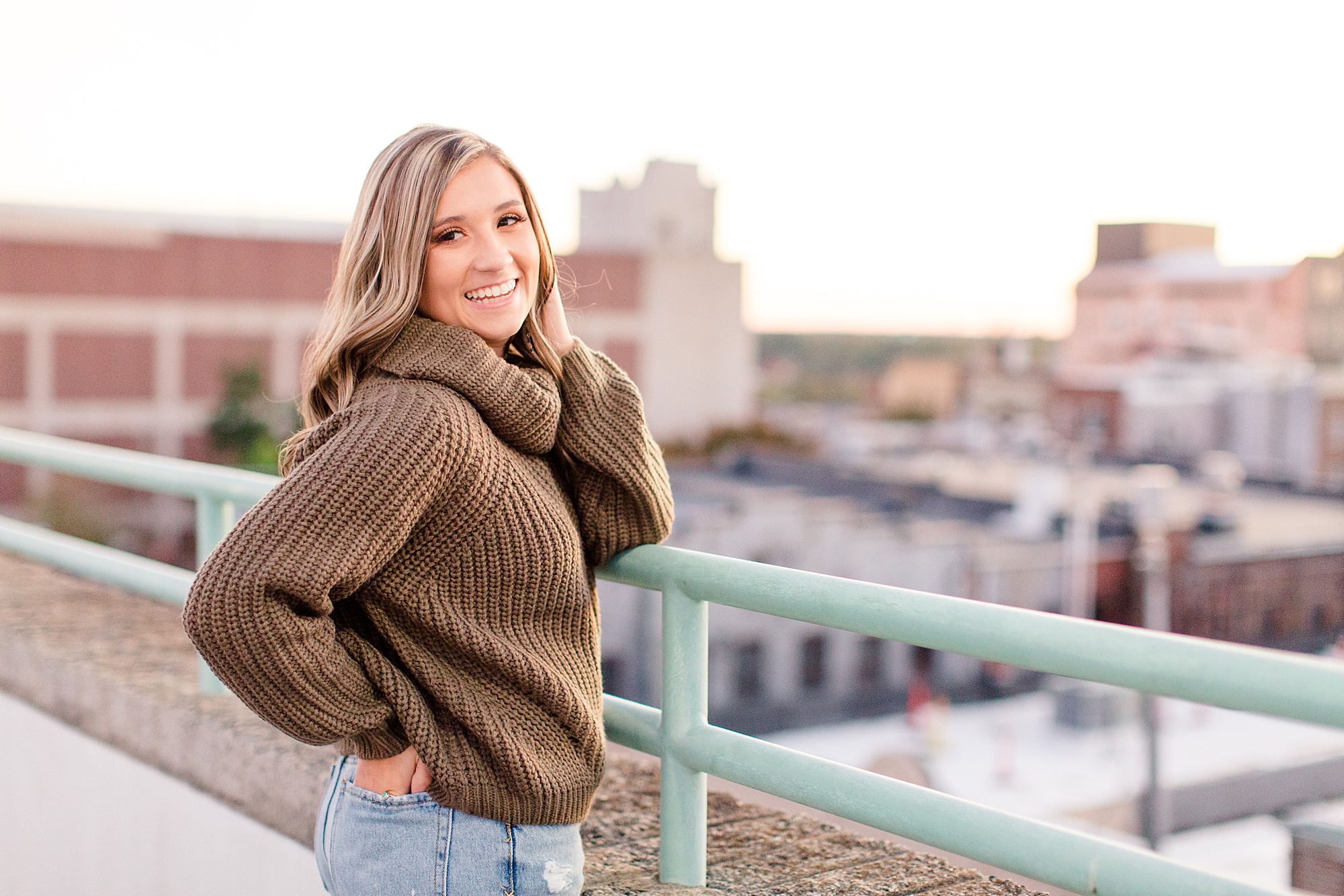 Fall Senior Photos In Downtown Wilmington, NC | Crystal Golden | Dakota ...