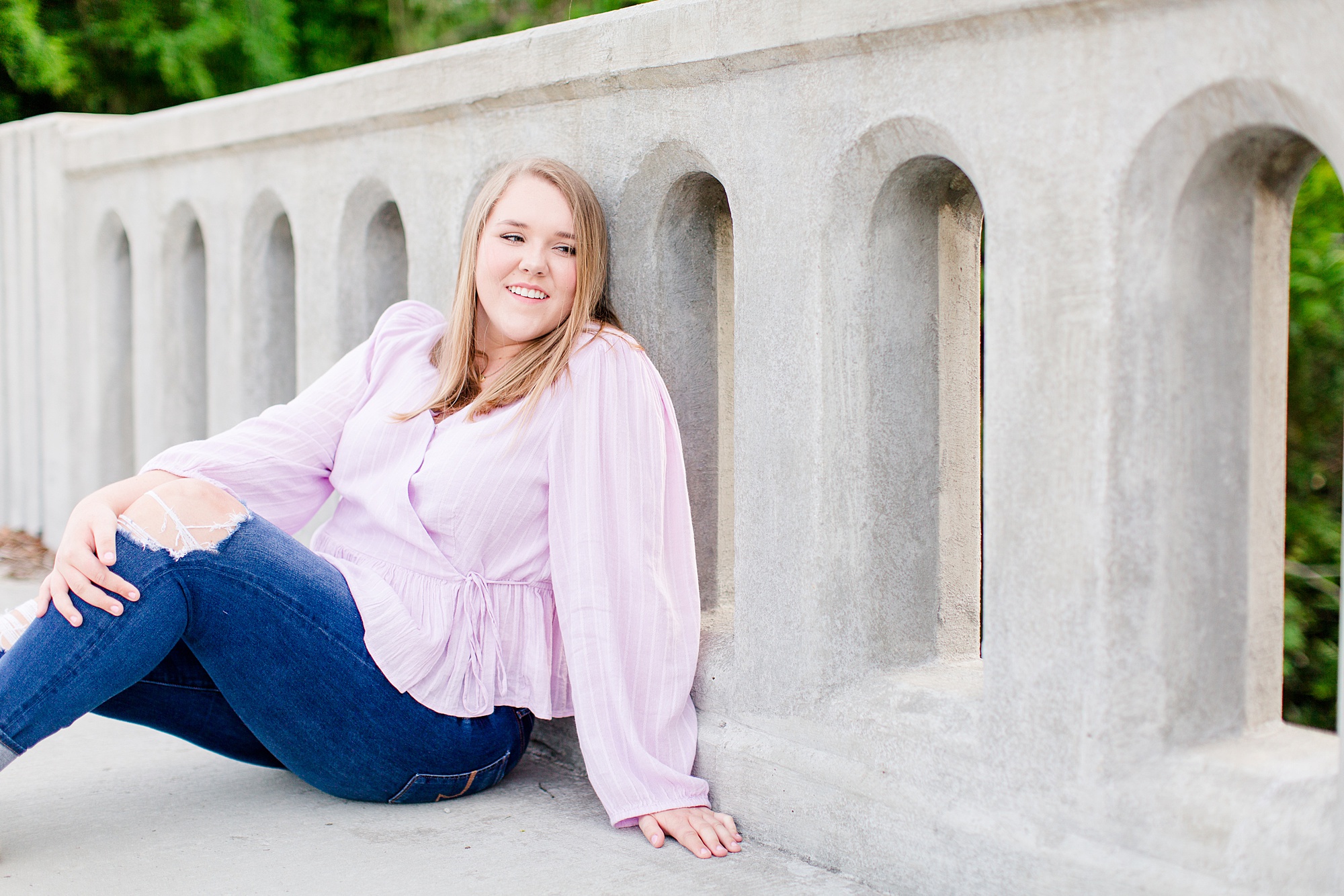 Downtown Wilmington, NC Spring Senior Photos | Lydia Butler | Dakota ...