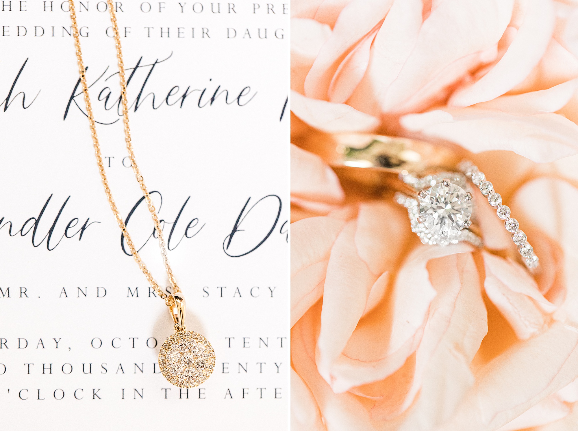 Dusty Blue and Pink Fall Wedding at May-Lew Farm in Farmville, NC ...