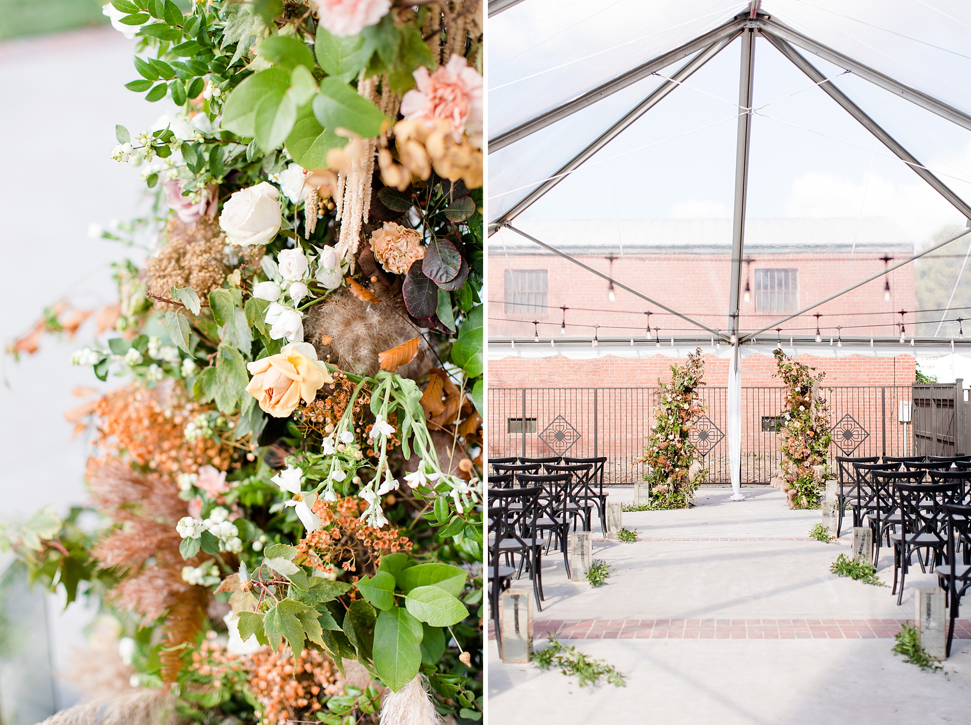 Warm-Toned Fall Wedding At The Firehouse in Goldsboro, NC | Rachel and ...